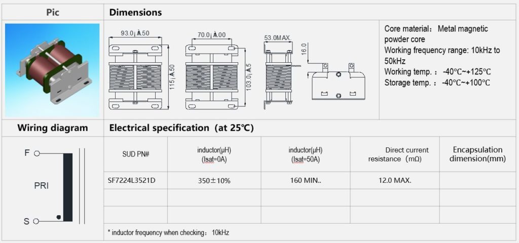 Platy Cable High Power Reactor | Planar Transformers, Power Supply ...